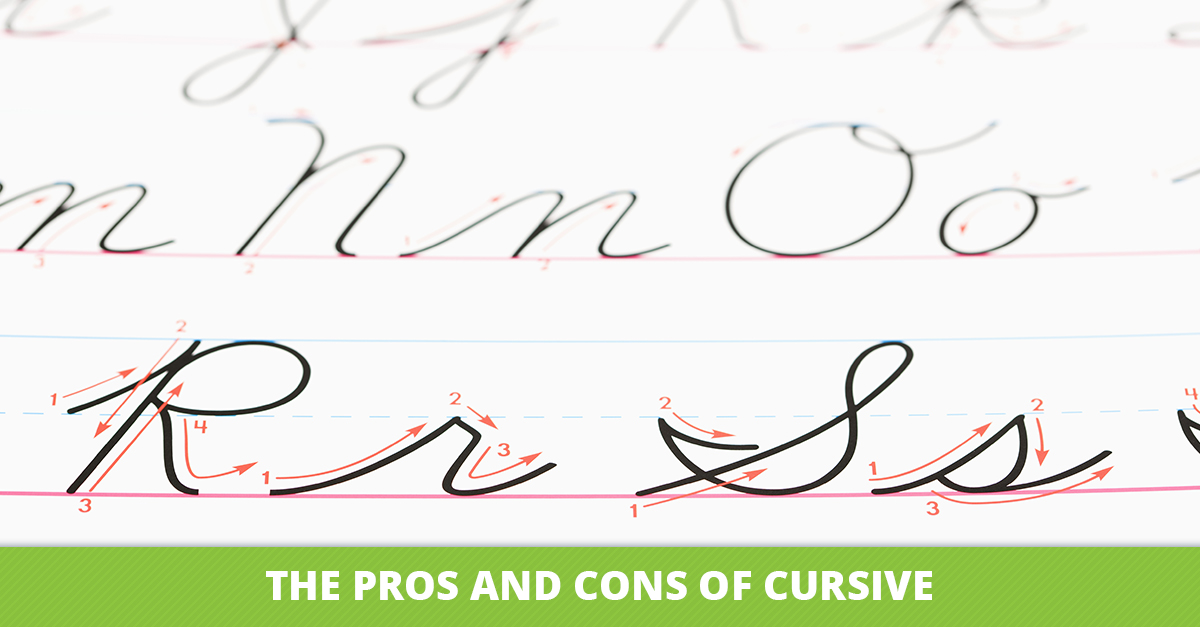 The Pros And Cons Of Cursive AOP Homeschooling